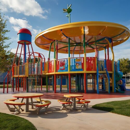 Fast Food With Playground
